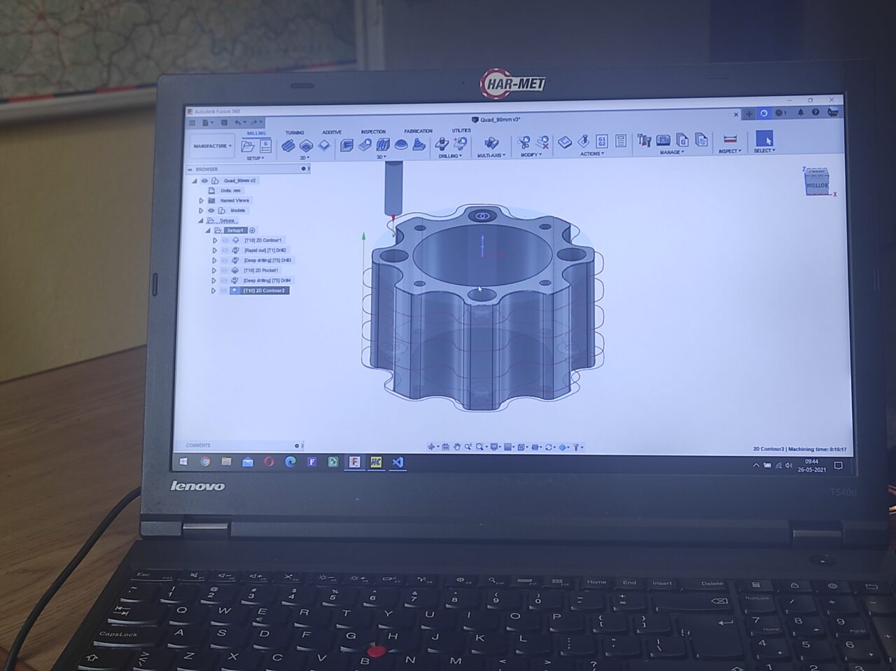 Programowanie obrabiarek CNC | Z.W.M. HAR-MET